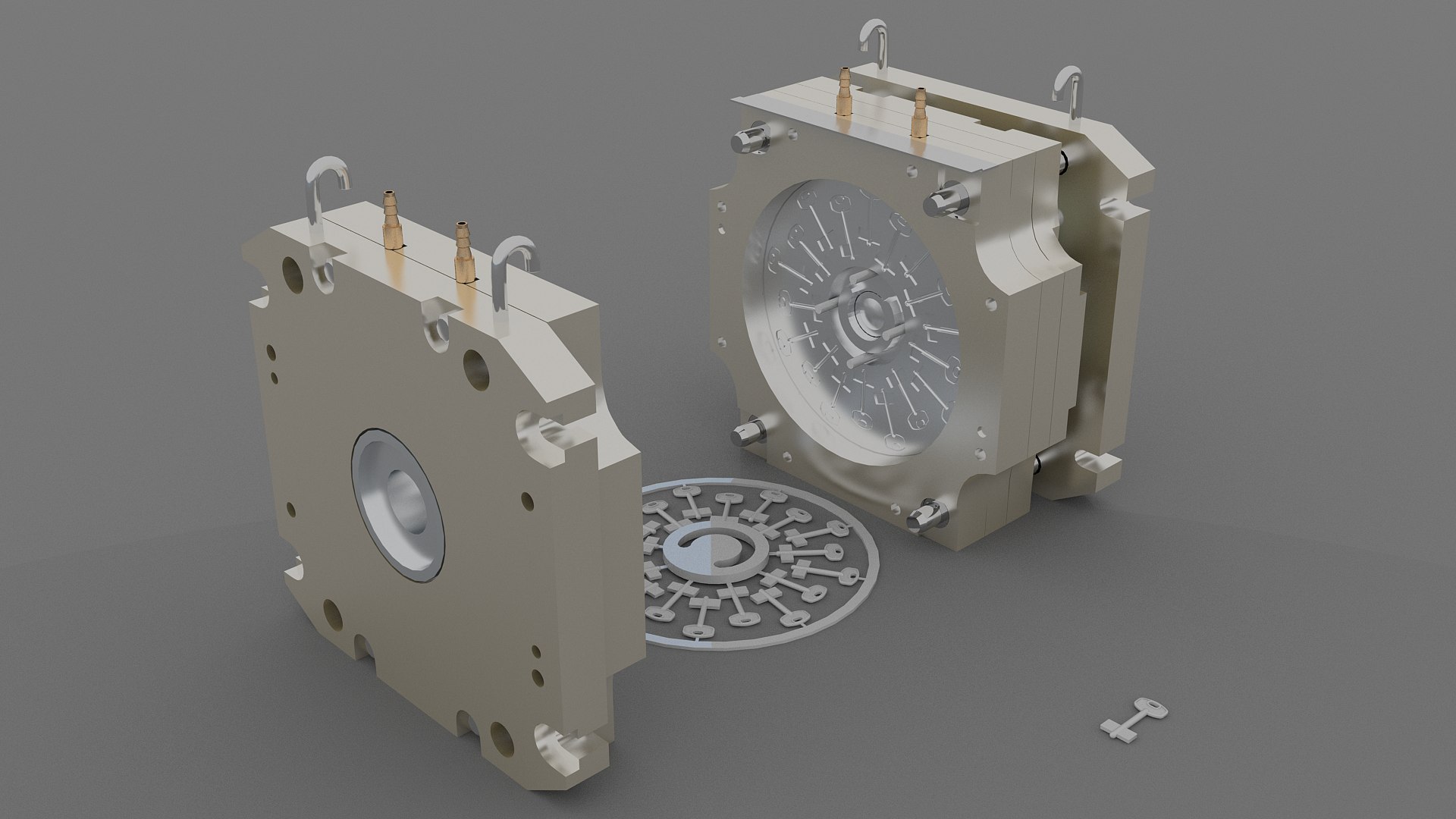 3D Injection Mould Model 3D - TurboSquid 2046617