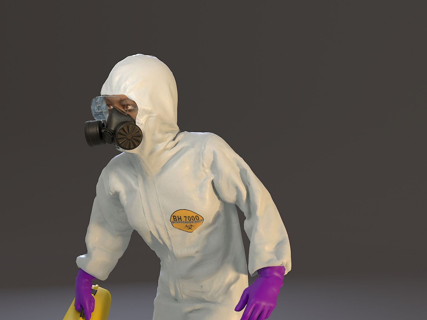 Female Biohazard Suit Acc 3D Model - TurboSquid 1527979