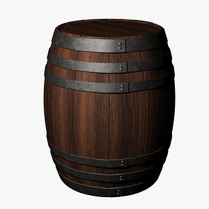 Wooden Barrel STL Models for Download | TurboSquid