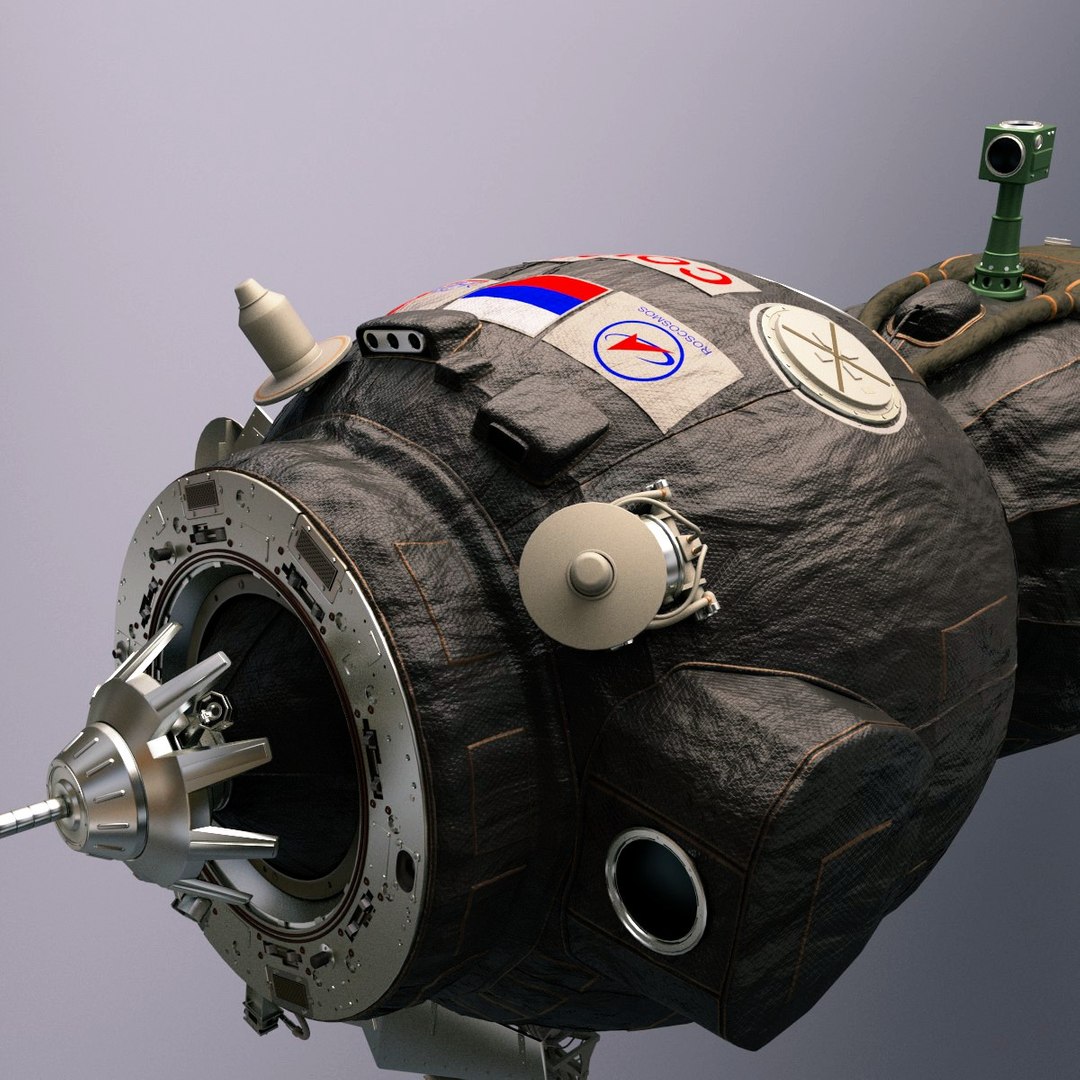 3d Obj Soyuz Orbiter