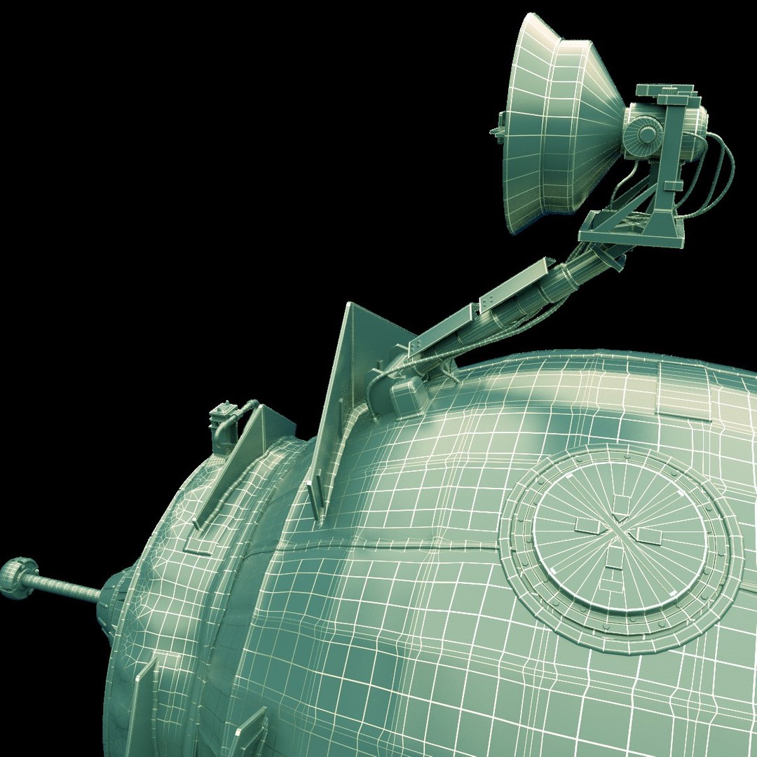 3d Obj Soyuz Orbiter