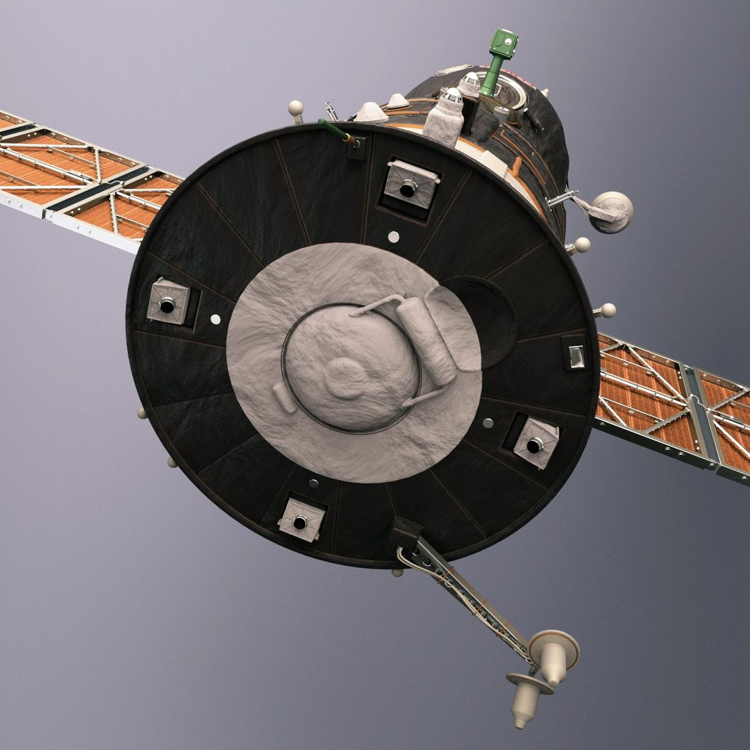 3d Obj Soyuz Orbiter