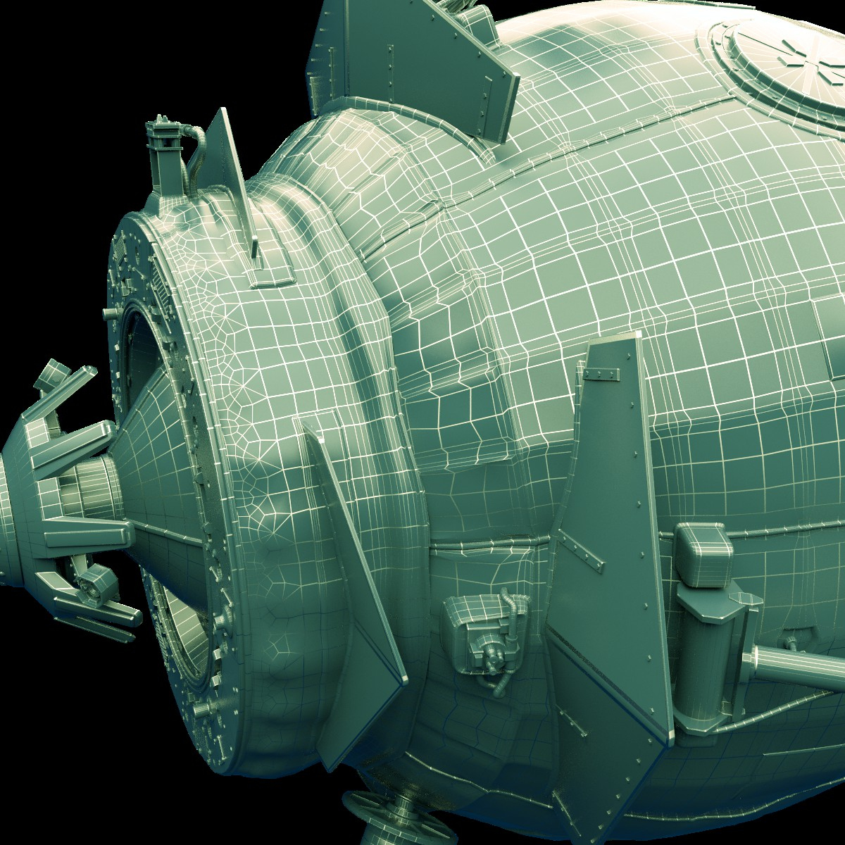 3d obj soyuz orbiter