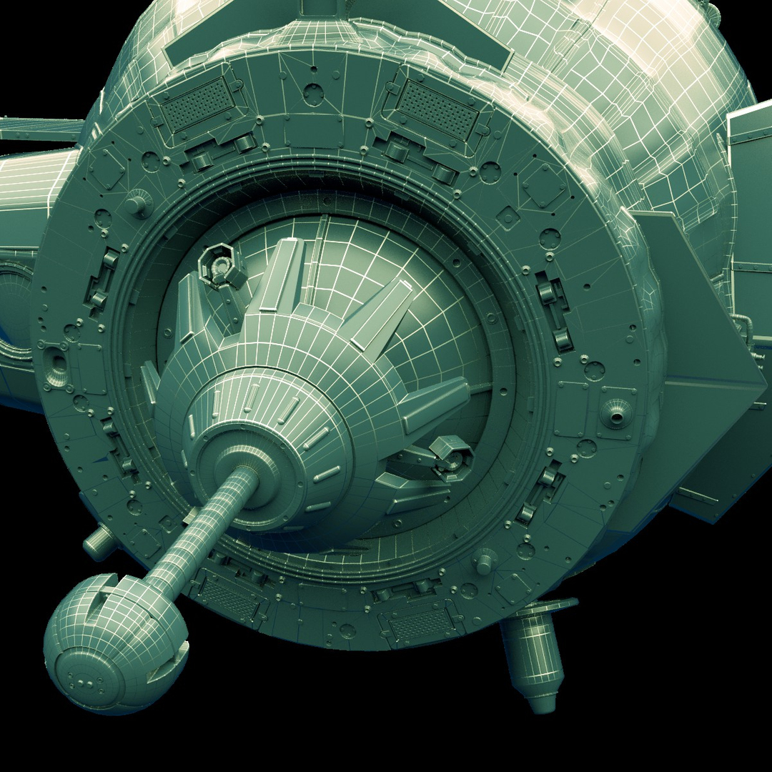 3d obj soyuz orbiter