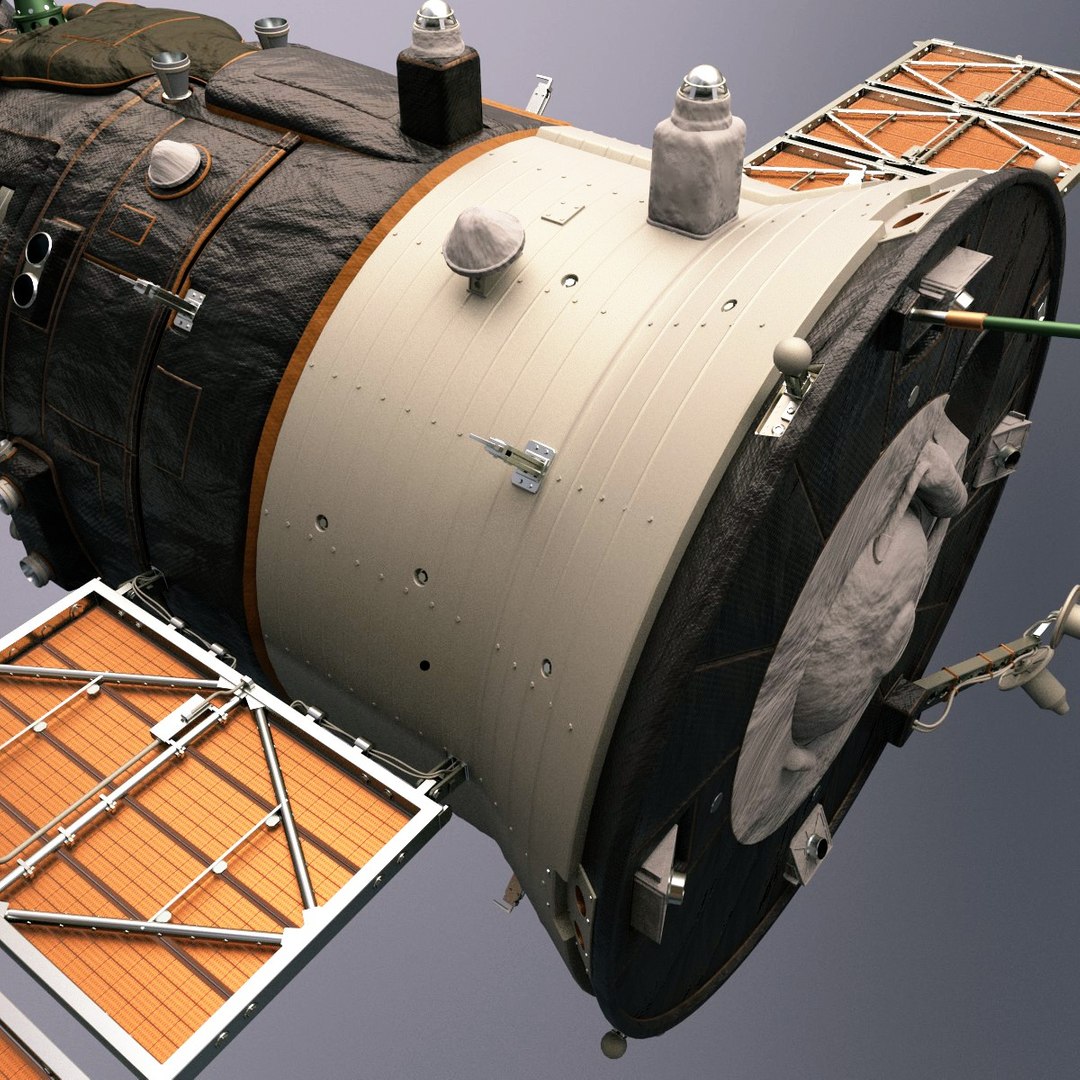 3d Obj Soyuz Orbiter