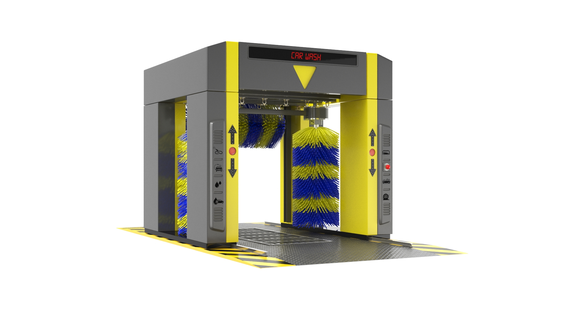 3D Car Washer Model - TurboSquid 1932149