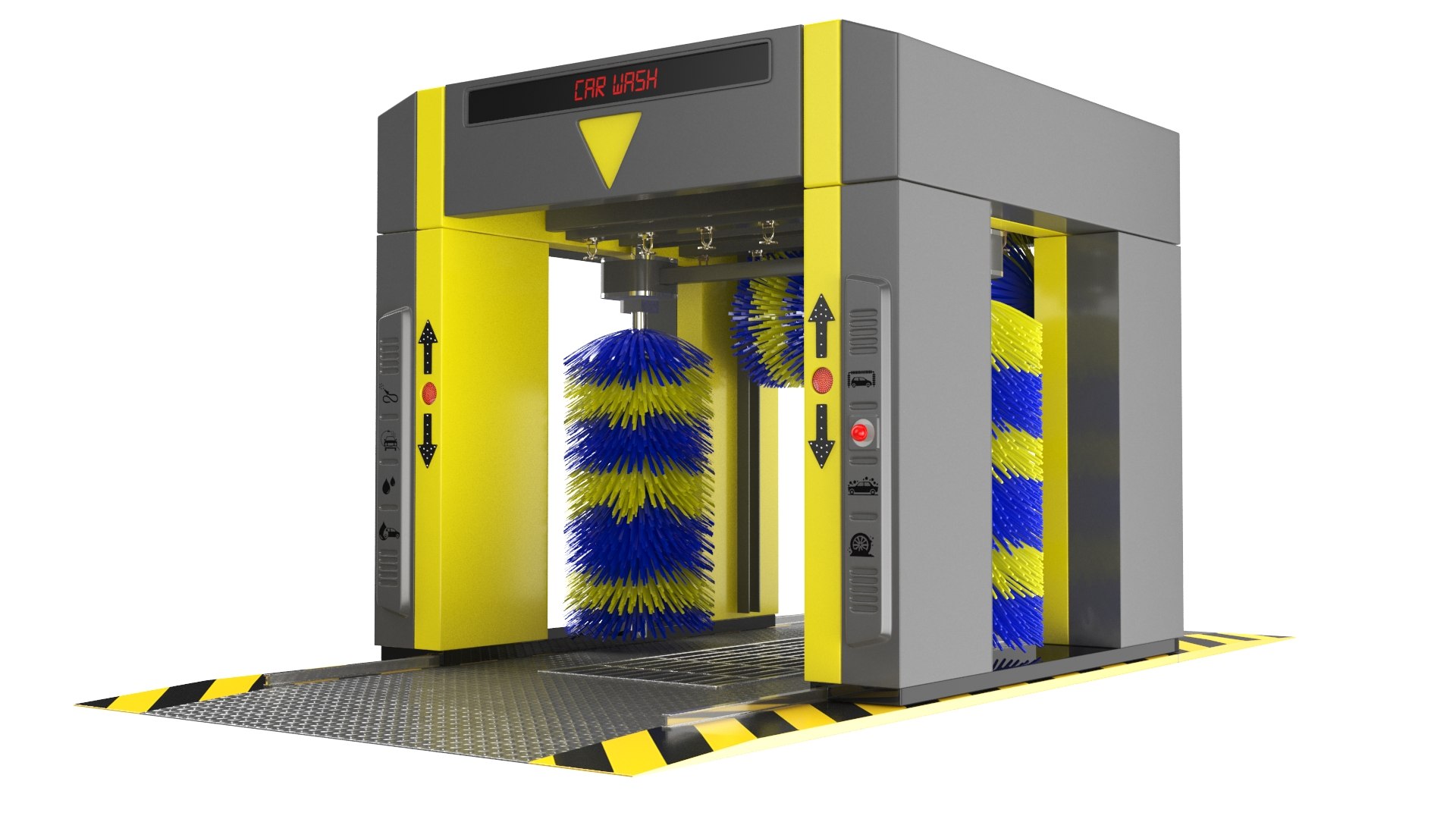 3D Car Washer Model - TurboSquid 1932149