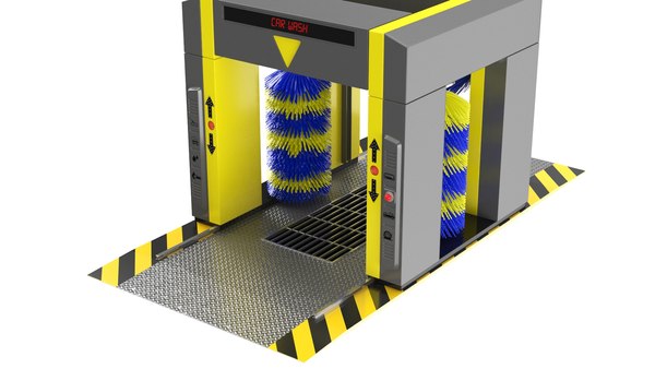 3D Car Washer model - TurboSquid 1932149