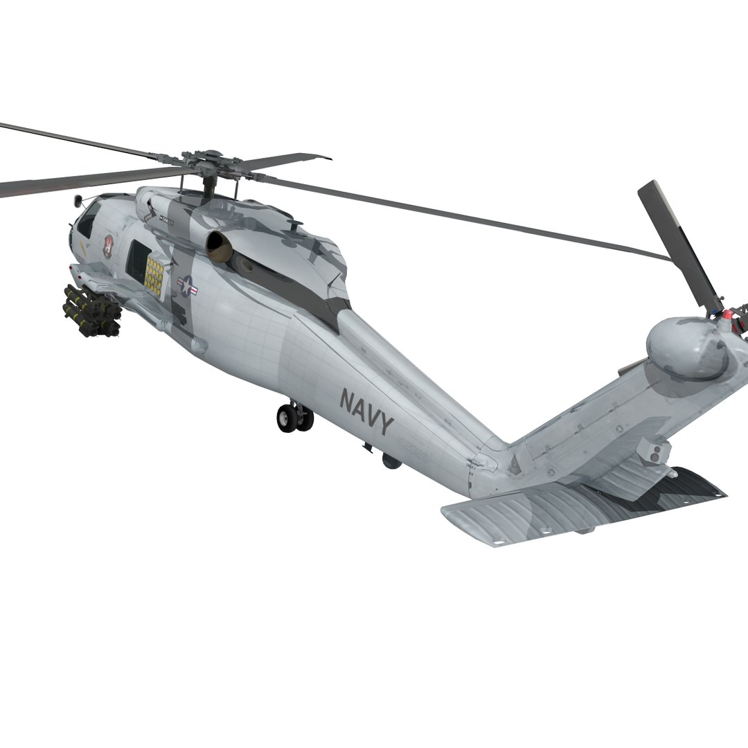 Mh-60 Seahawk S 3d Max
