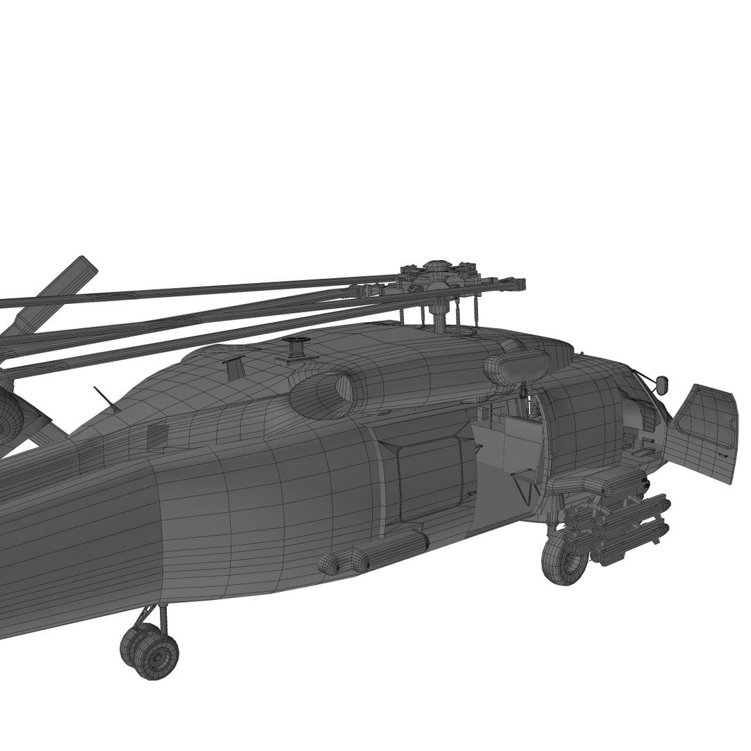 Mh-60 Seahawk S 3d Max