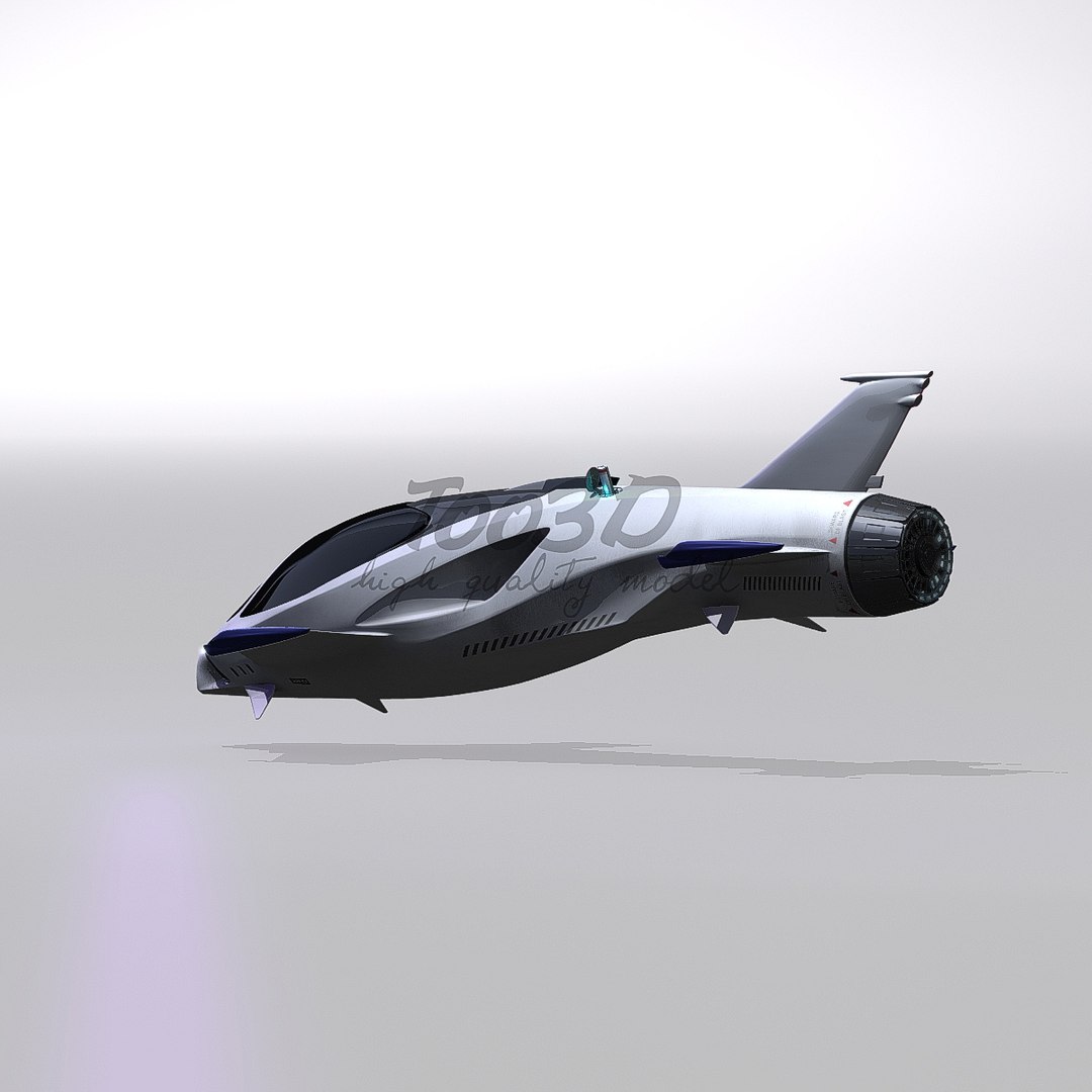 Skyjet concept ship 3D - TurboSquid 1172934