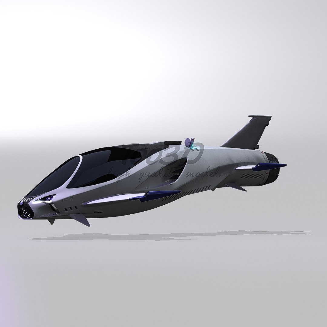 Skyjet concept ship 3D - TurboSquid 1172934