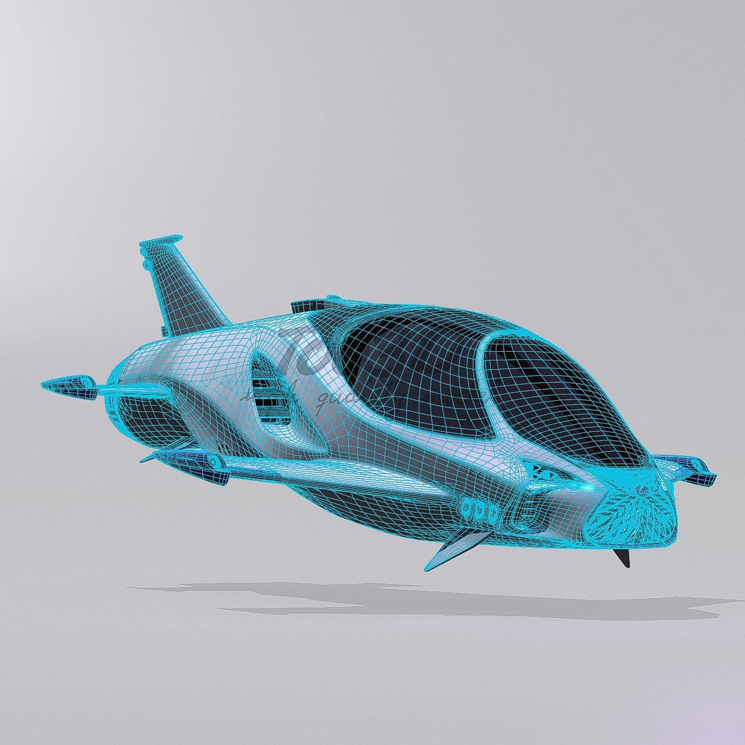 Skyjet concept ship 3D - TurboSquid 1172934