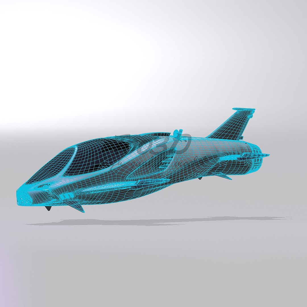 Skyjet concept ship 3D - TurboSquid 1172934