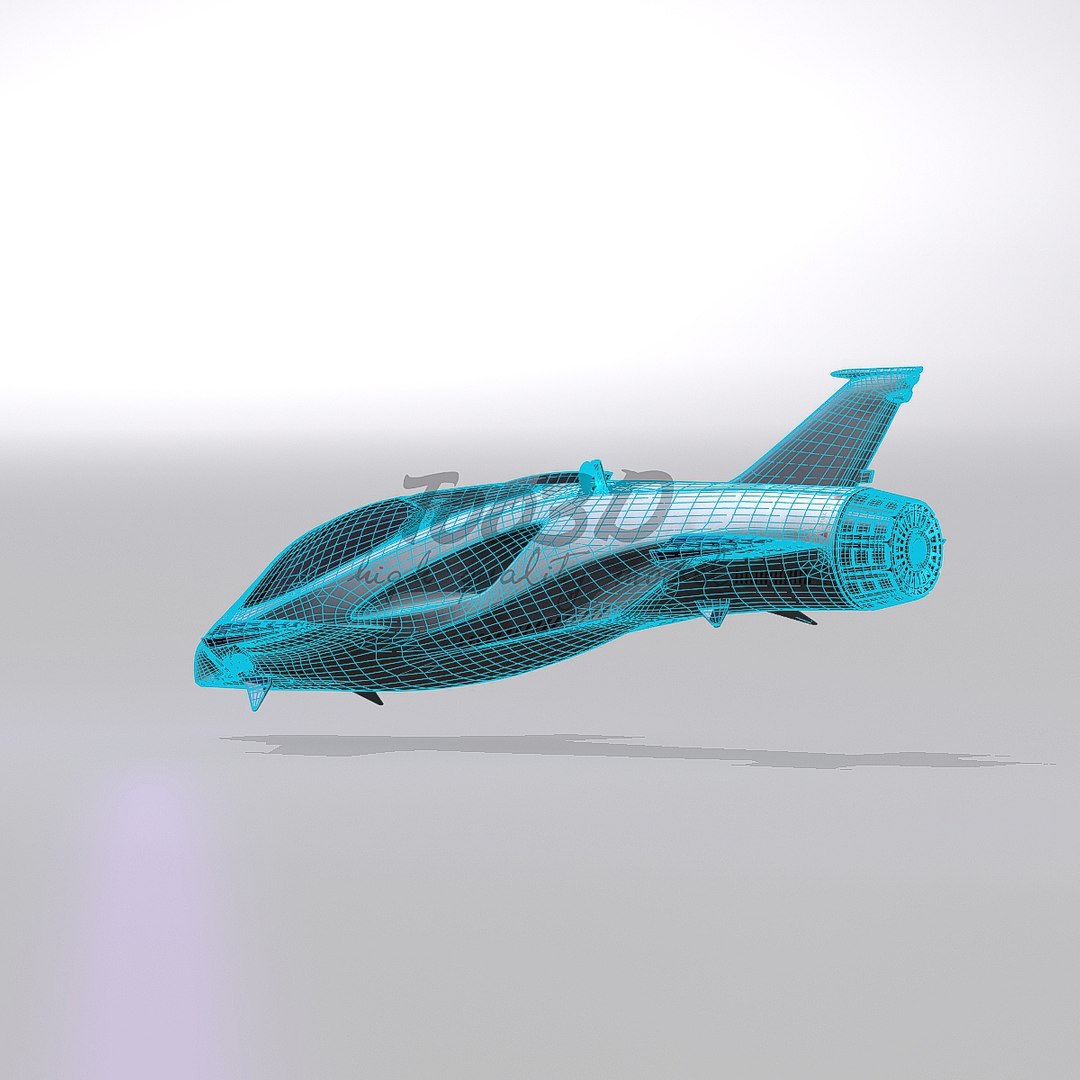 Skyjet concept ship 3D - TurboSquid 1172934