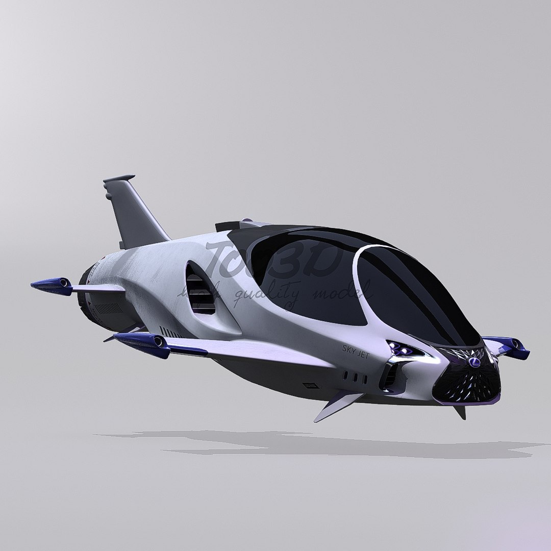 Skyjet concept ship 3D - TurboSquid 1172934
