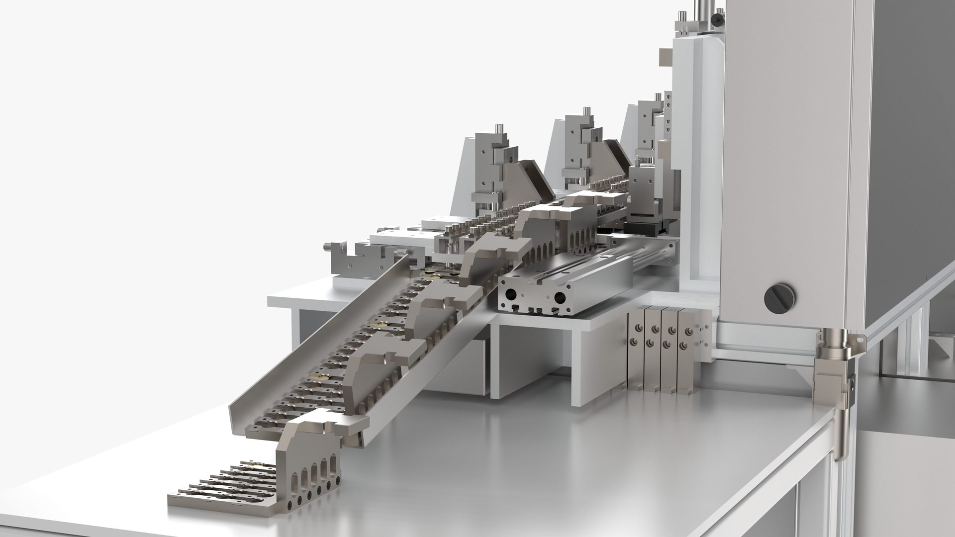 Automatic Wafer Oil Tank Sorting Machine 3D Model - TurboSquid 2253266