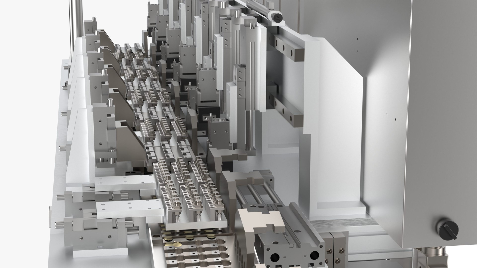 Automatic Wafer Oil Tank Sorting Machine 3D Model - TurboSquid 2253266