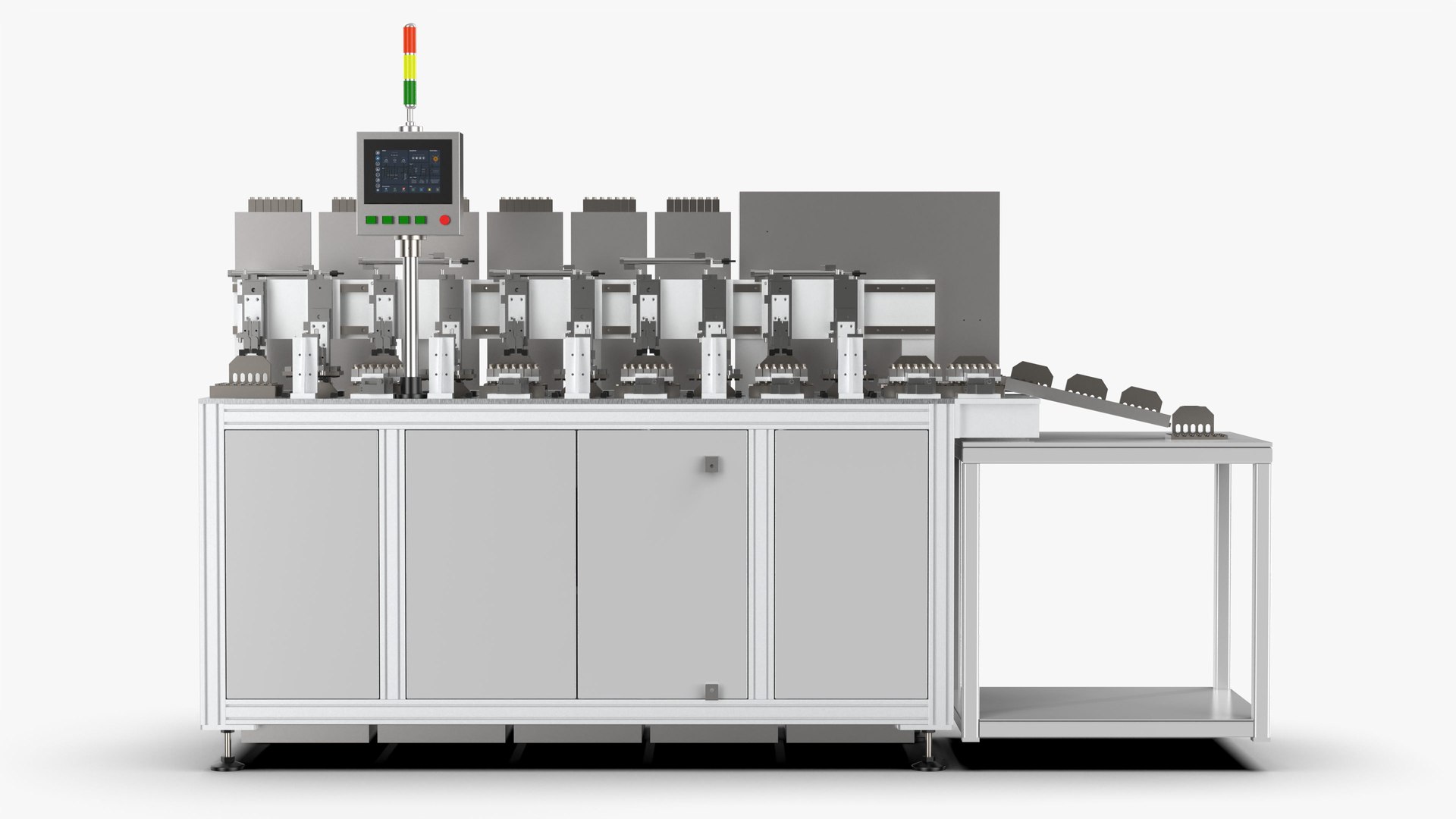Automatic Wafer Oil Tank Sorting Machine 3D Model - TurboSquid 2253266