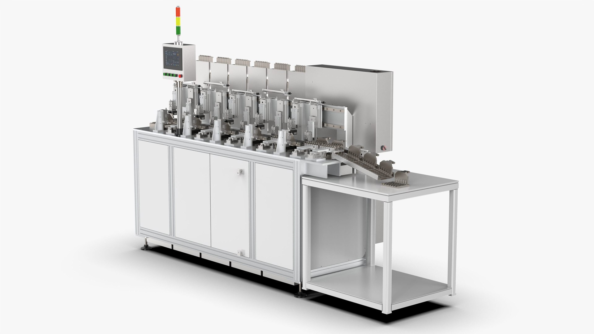 Automatic Wafer Oil Tank Sorting Machine 3D Model - TurboSquid 2253266