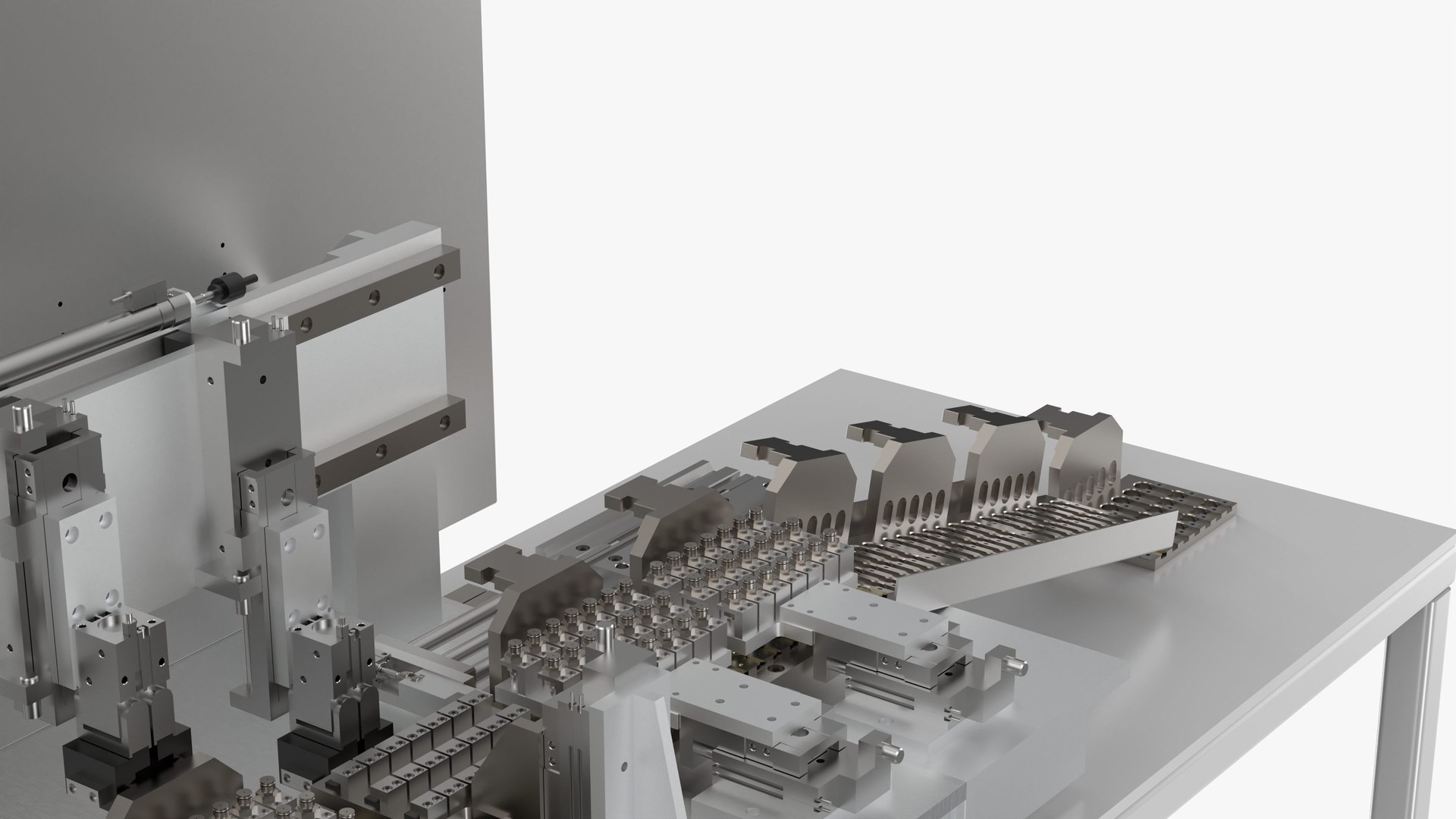 Automatic Wafer Oil Tank Sorting Machine 3D Model - TurboSquid 2253266