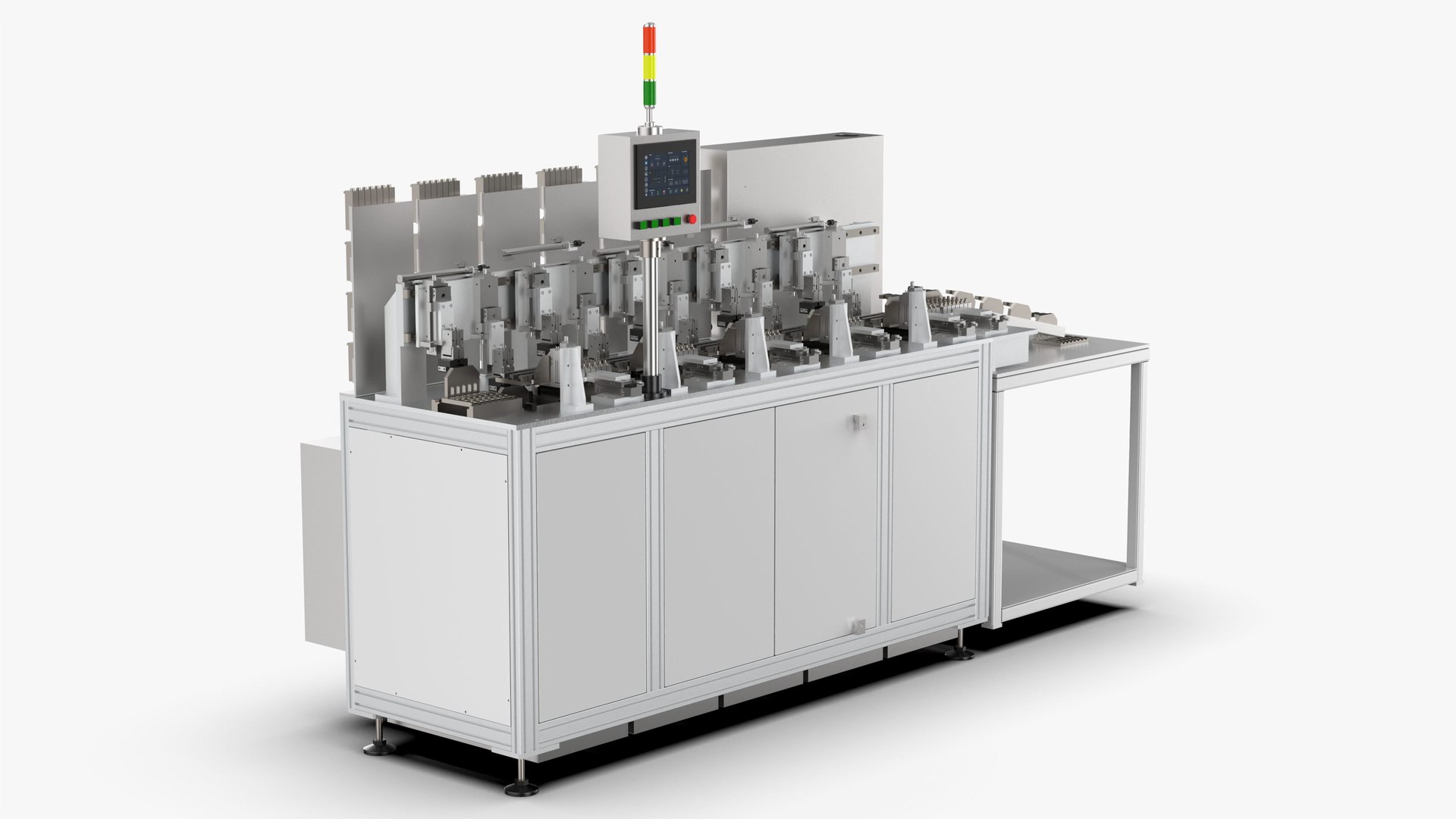 Automatic Wafer Oil Tank Sorting Machine 3D Model - TurboSquid 2253266