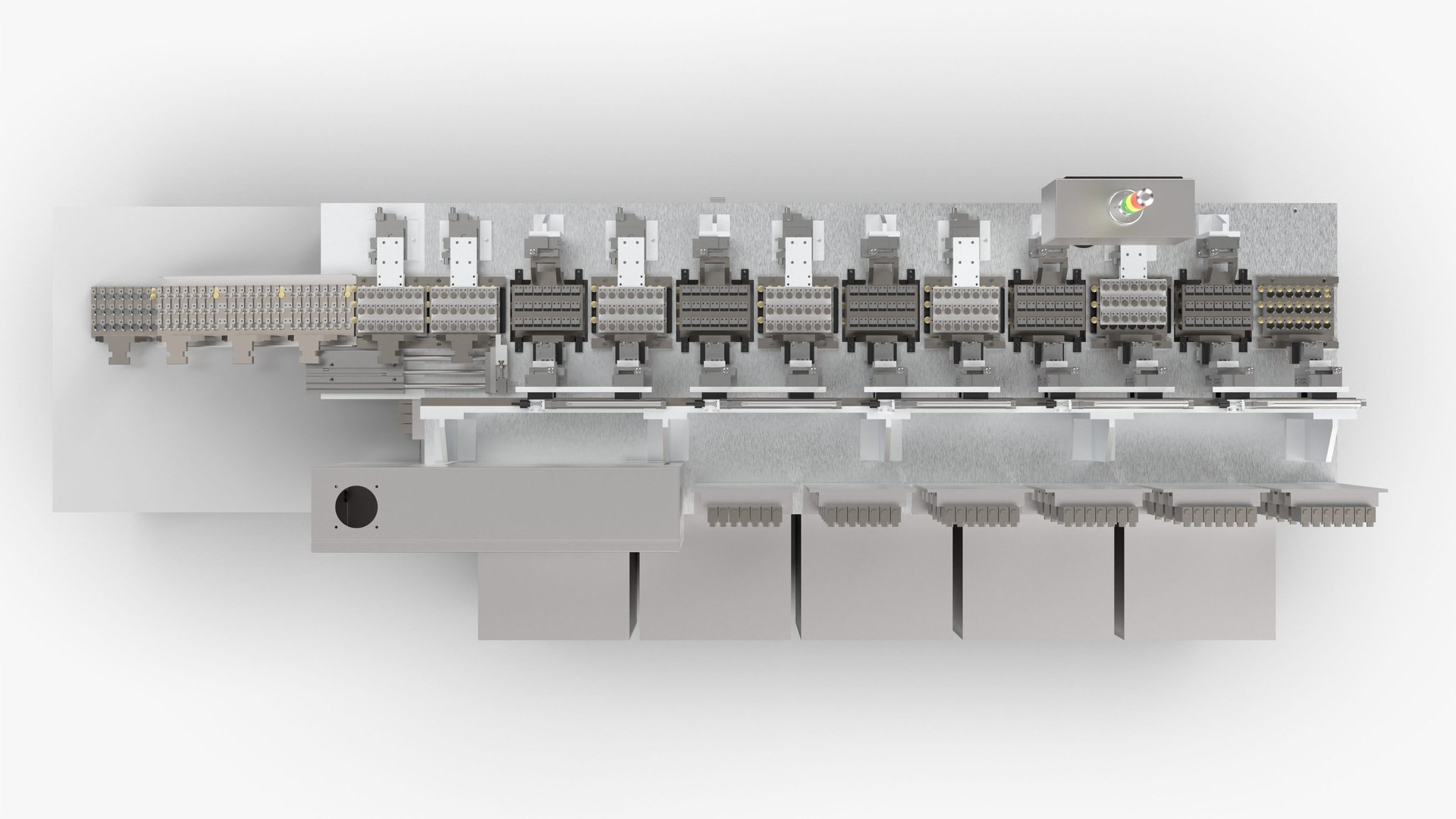 Automatic Wafer Oil Tank Sorting Machine 3D Model - TurboSquid 2253266
