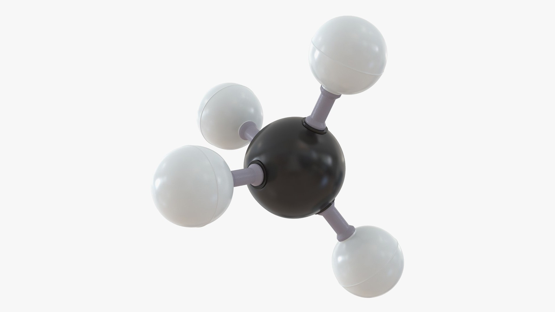 3D Methane Molecule Structure - TurboSquid 2391450