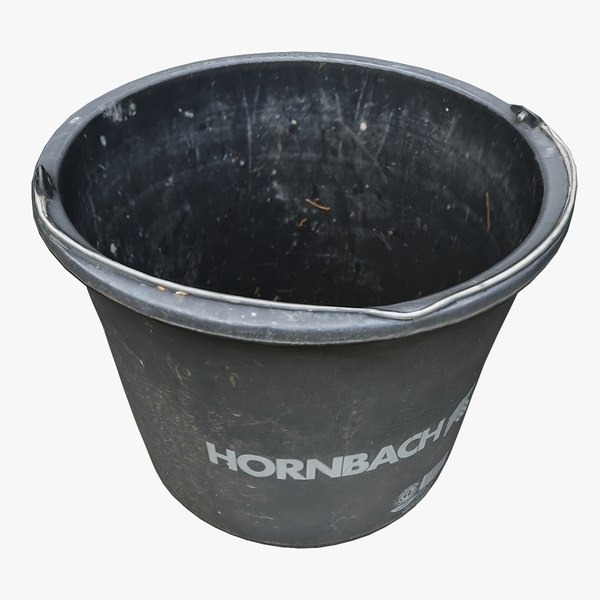 modelo 3d Bucket Dirty 01 - TurboSquid 2105504