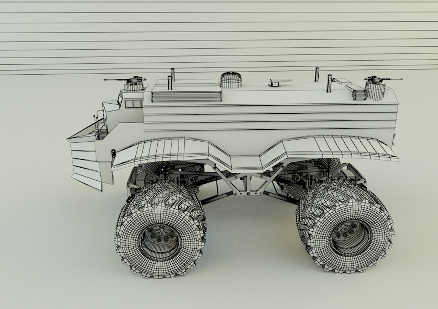 Locomotive Monster Trucks 3D Model - TurboSquid 2067832