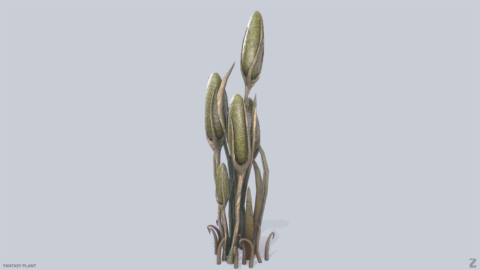 3D Model Fantasy Plant - TurboSquid 2218901