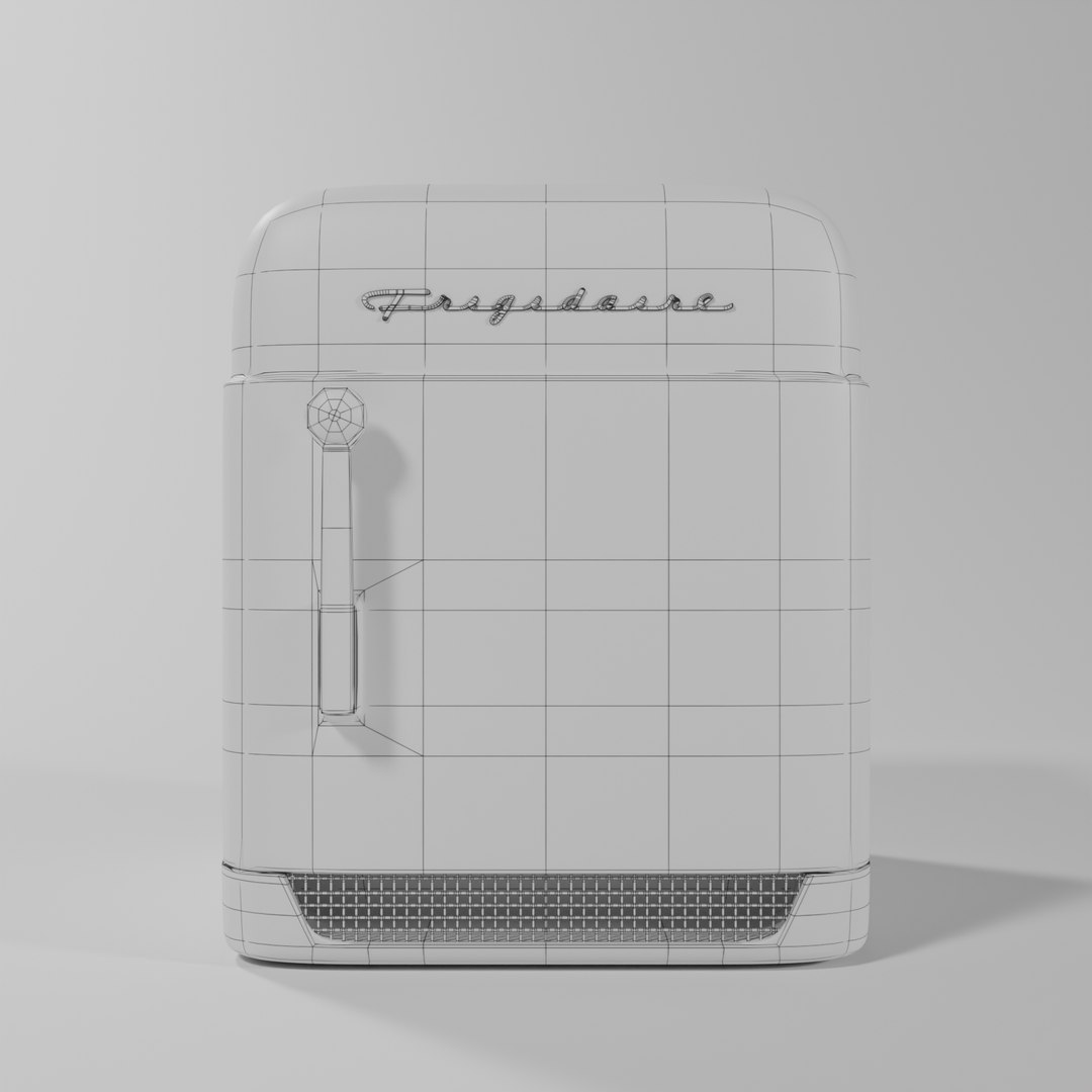 Mini Fridge 3D Model - TurboSquid 2219975