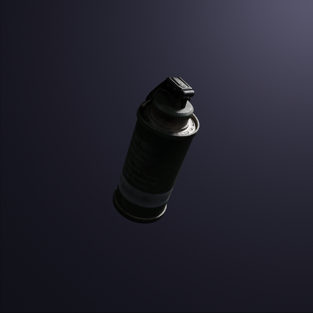 3D M83 Smoke Grenade Model - TurboSquid 1928286