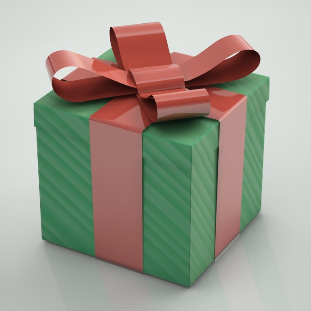 3d Model Gift Box