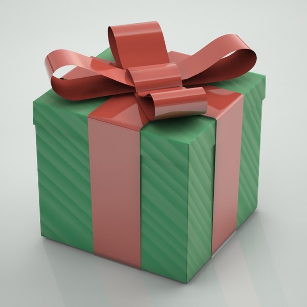 3d model gift box