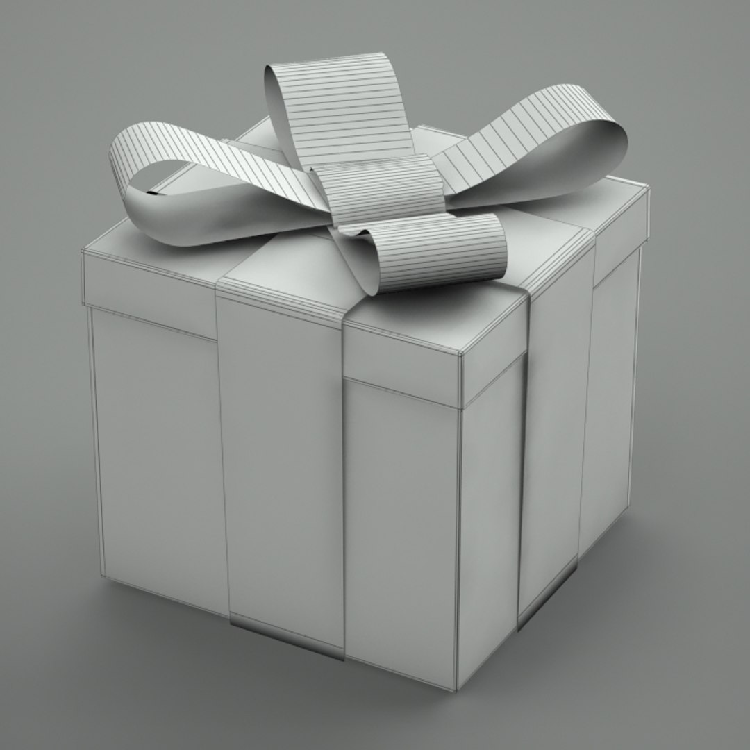 3d Model Gift Box
