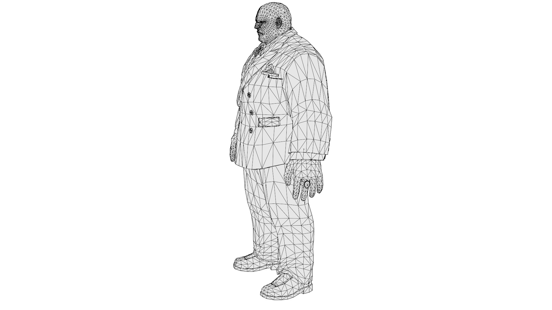 3D Kingpin Wilson Fisk Marvel 3D Model High Quality Rigged Model ...