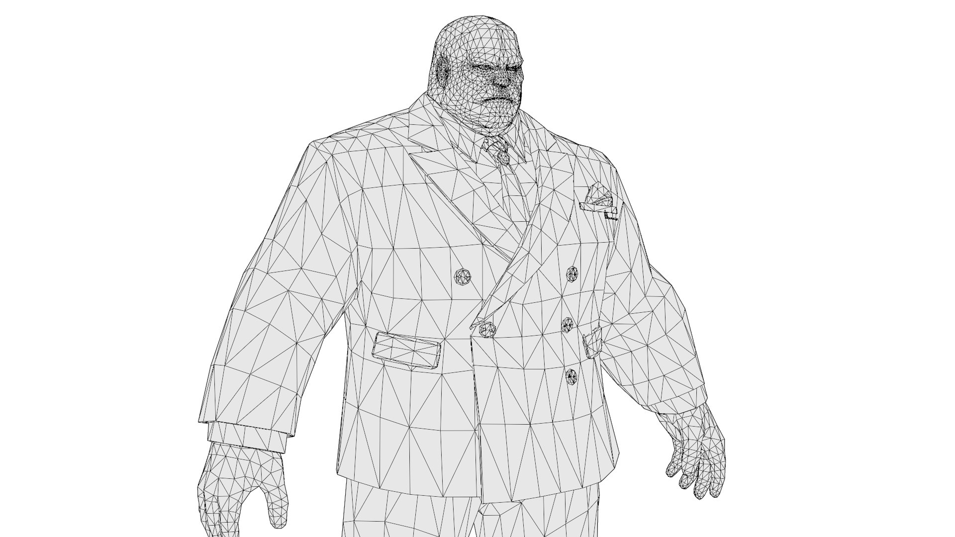 3D Kingpin Wilson Fisk Marvel 3D Model High Quality Rigged Model ...