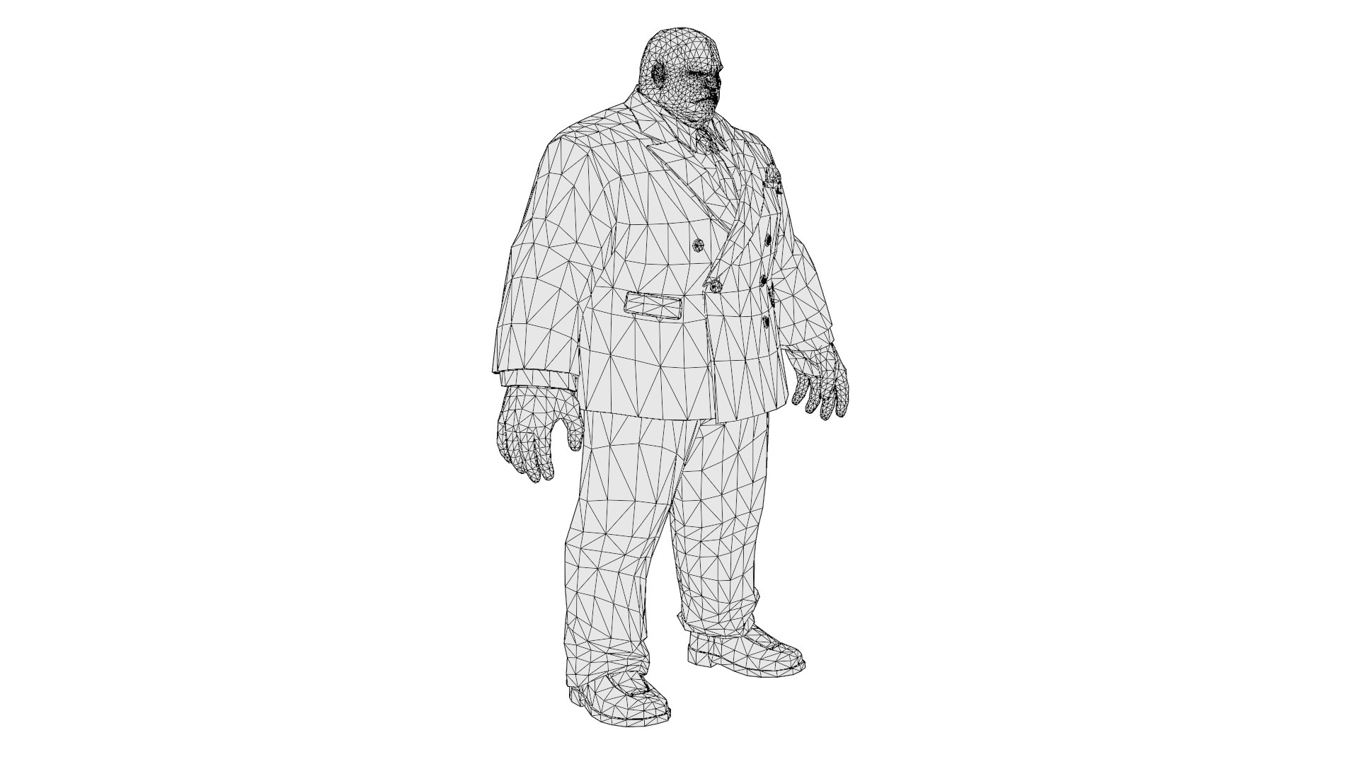3D Kingpin Wilson Fisk Marvel 3D Model High Quality Rigged Model ...