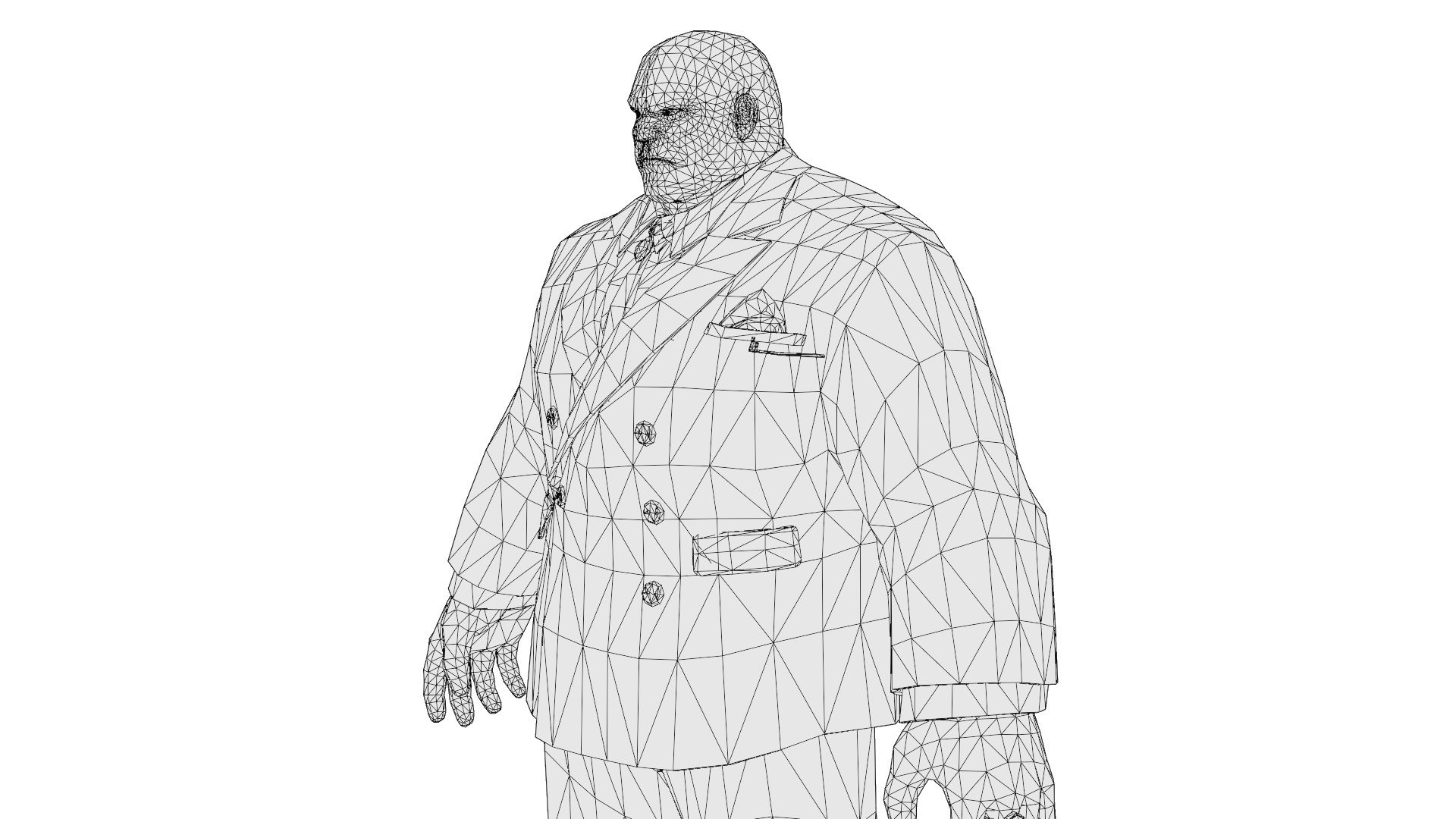 3D Kingpin Wilson Fisk Marvel 3D Model High Quality Rigged Model ...