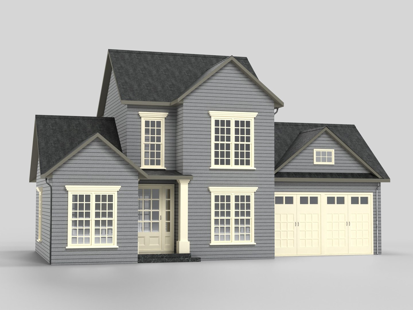 Neighborhood Houses Collection 10 Pack T2 3D Model - TurboSquid 2215196