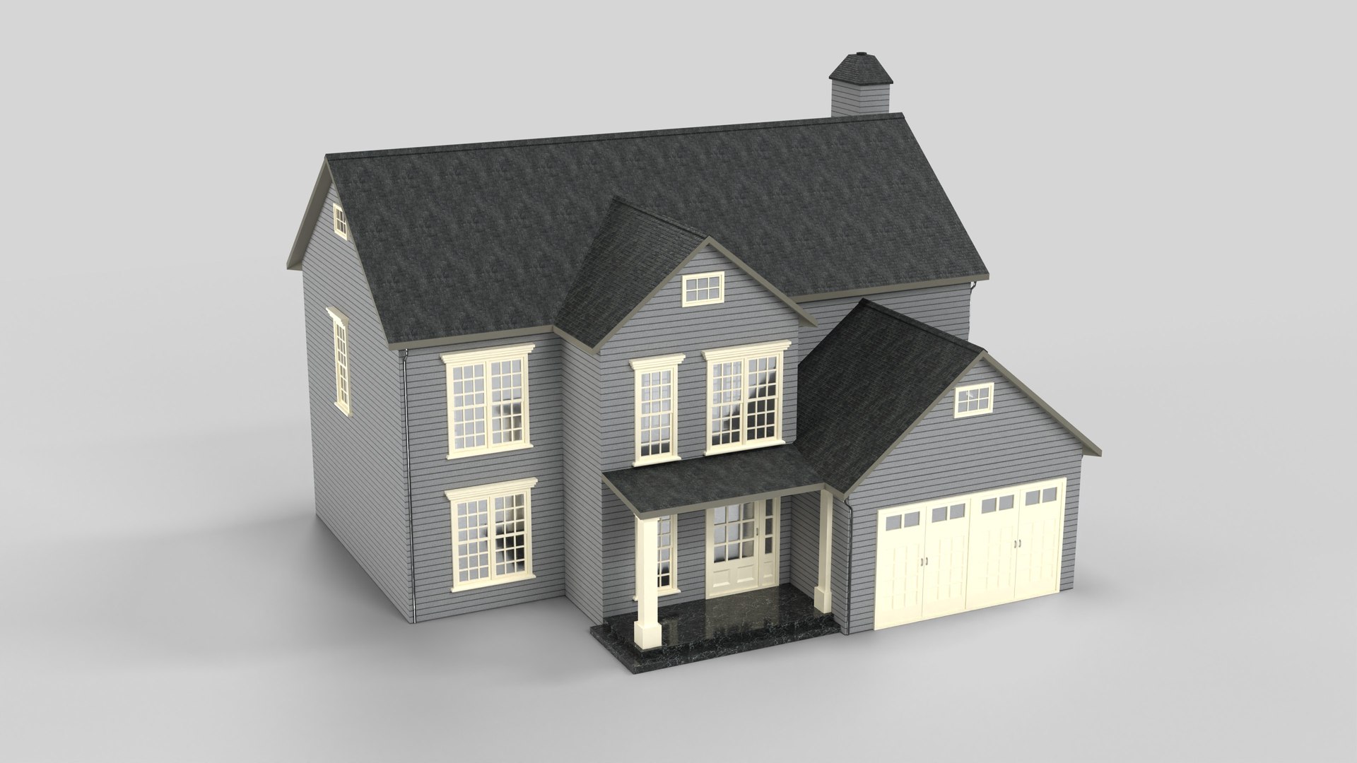 Neighborhood Houses Collection 10 Pack T2 3D Model - TurboSquid 2215196