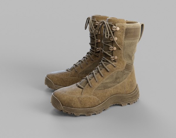 modelo 3d Tactical boots1 - TurboSquid 1956490