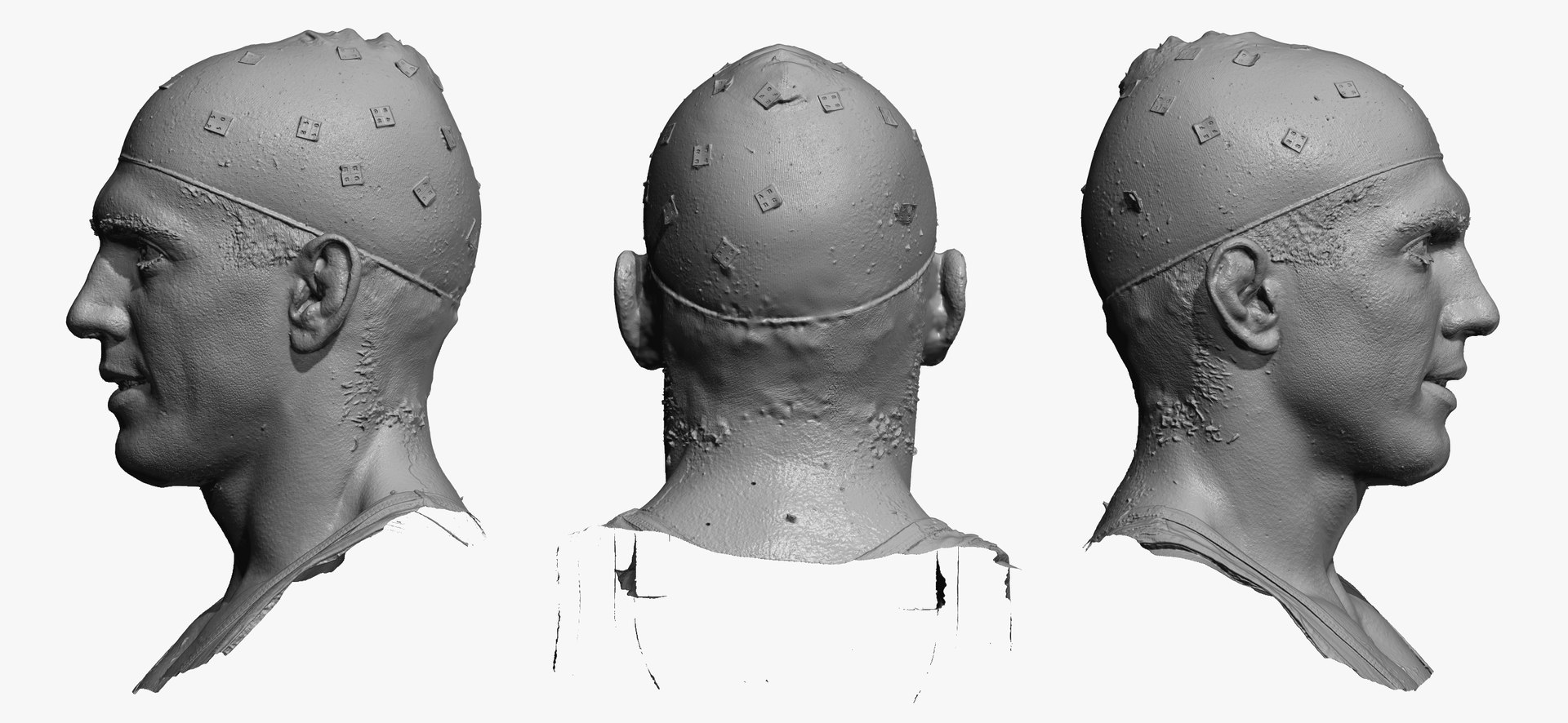 3D mike human head lip - TurboSquid 1588714