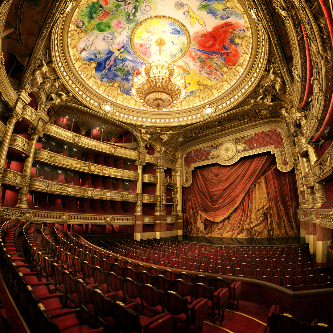 3D interior scene opera garnier - TurboSquid 1194044