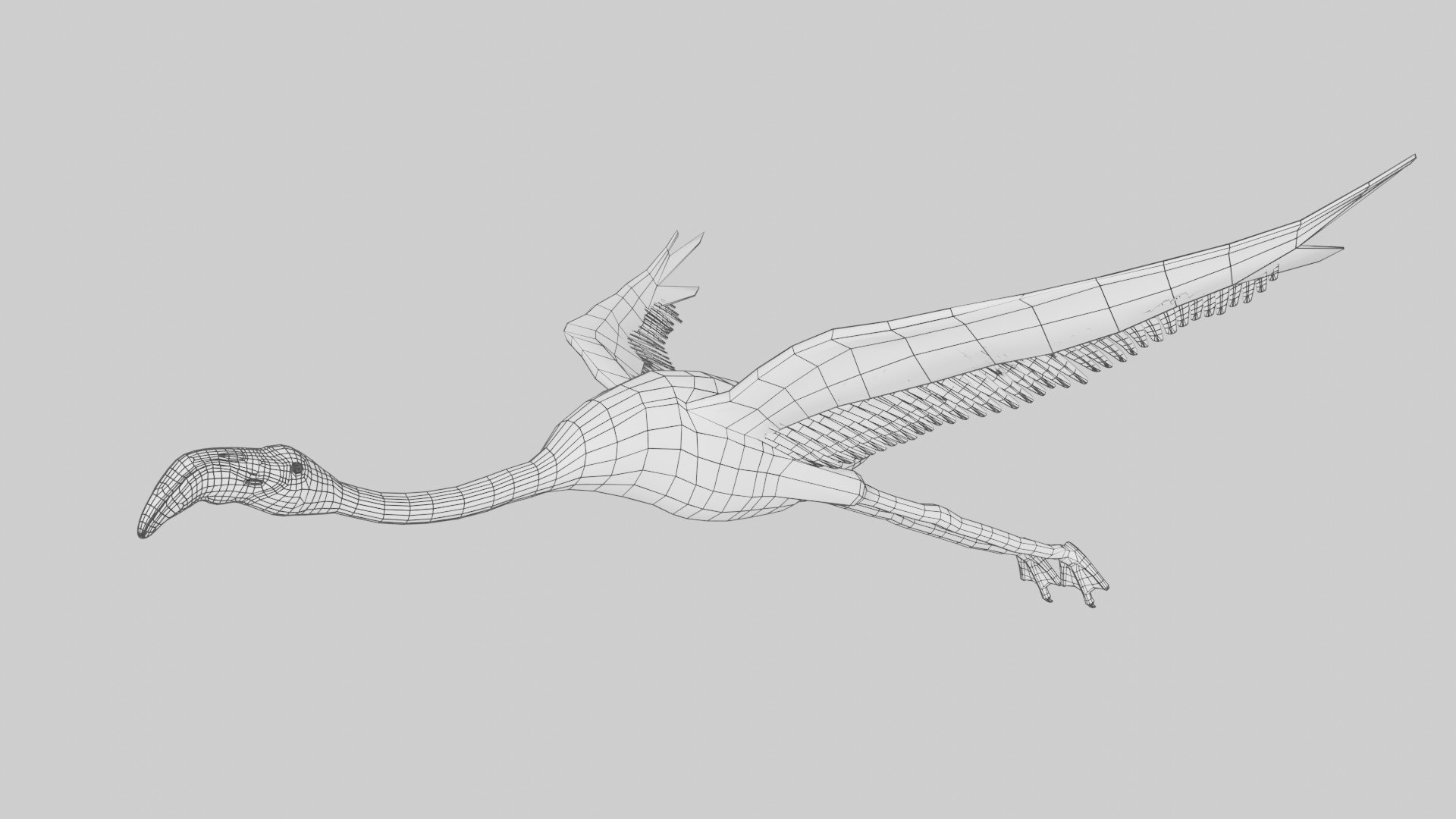 3D flamingo rigged - TurboSquid 1658985