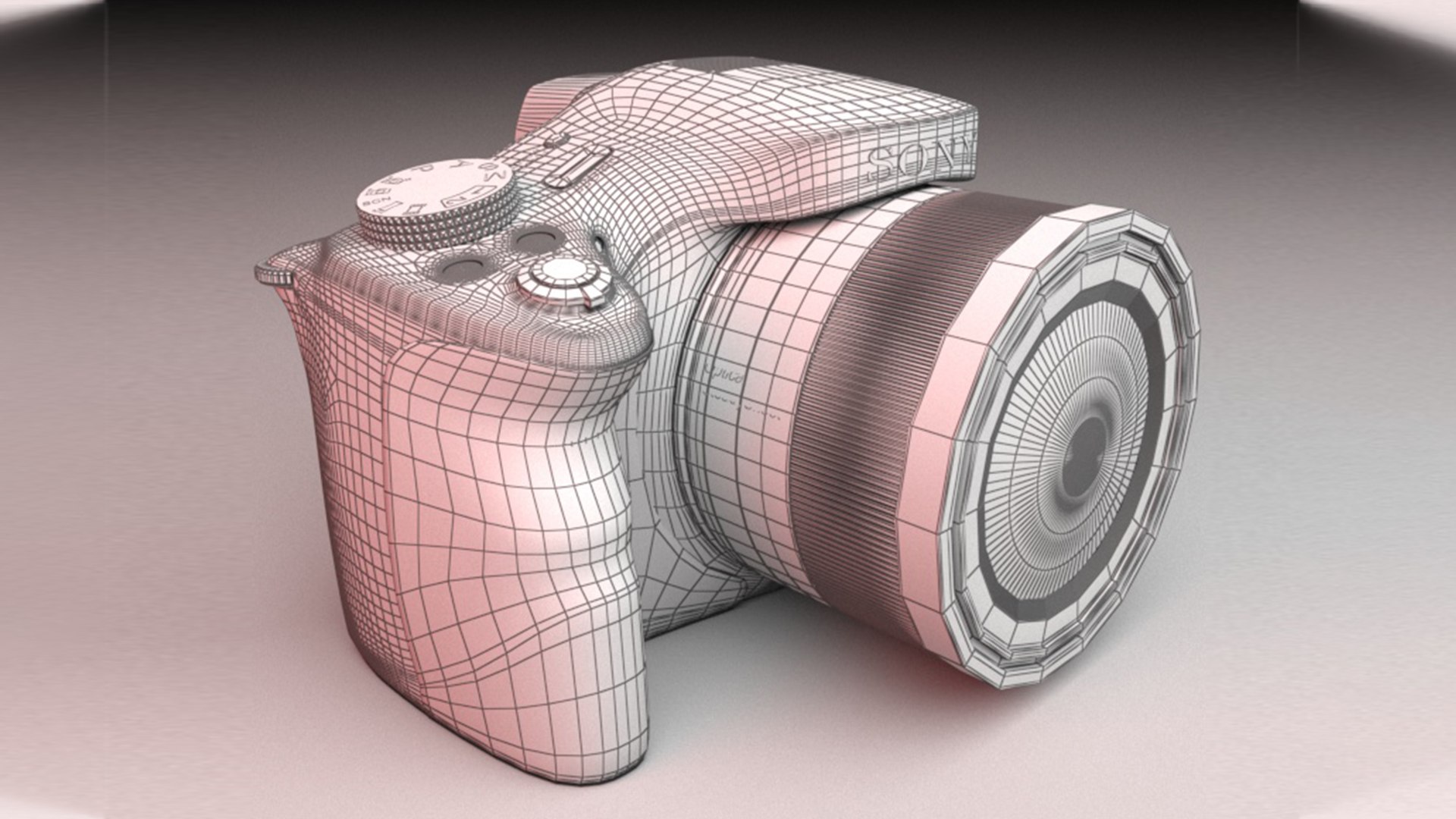 Sony camera DSC-HX350 3D model - TurboSquid 1743282