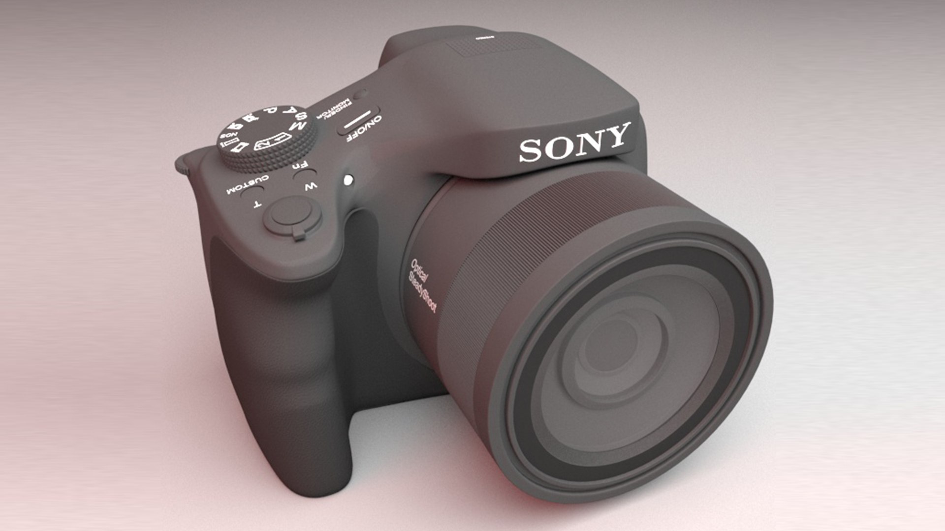 Sony camera DSC-HX350 3D model - TurboSquid 1743282