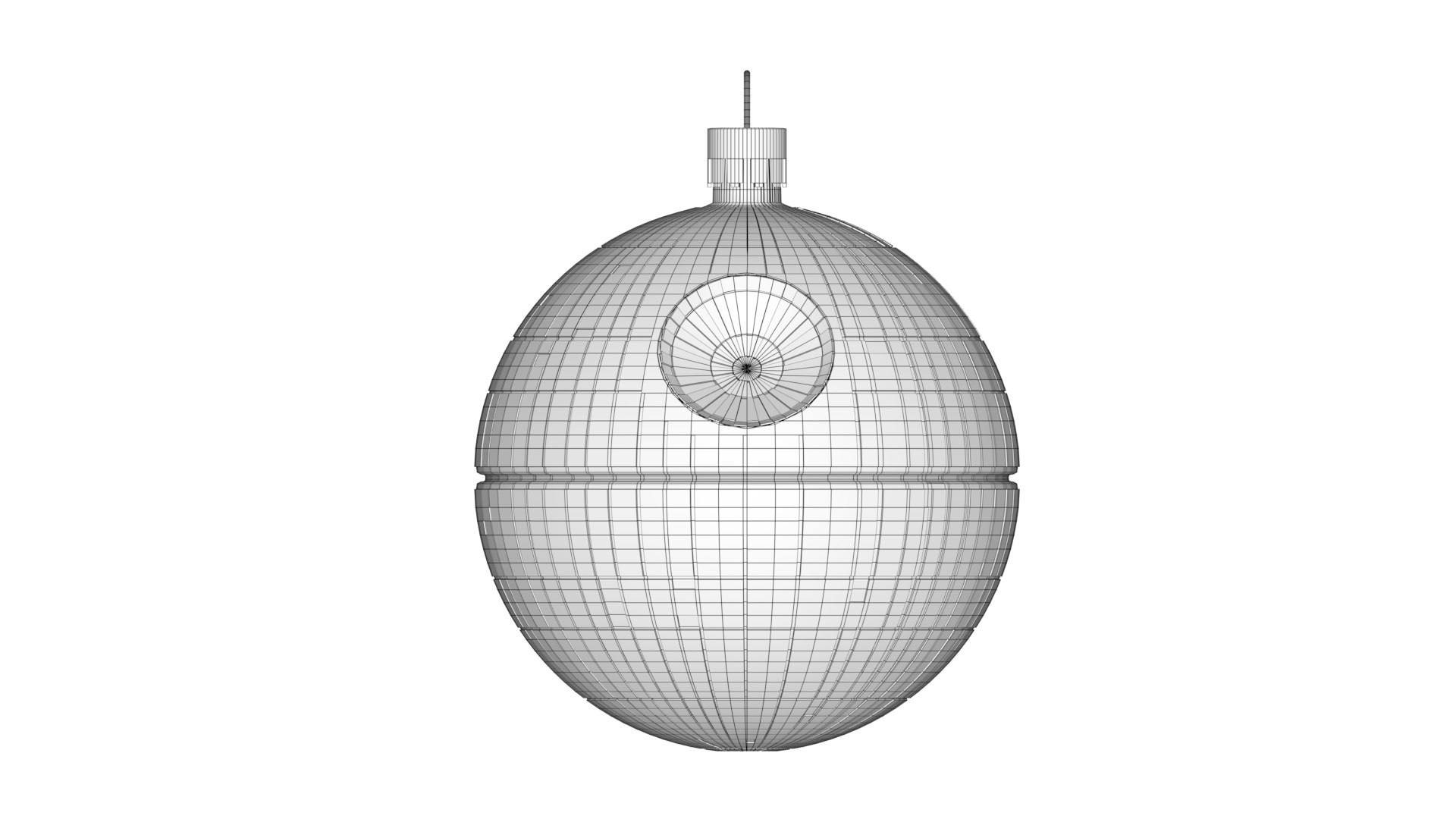 Christmas Tree Decoration Death Star 3D - TurboSquid 1647213