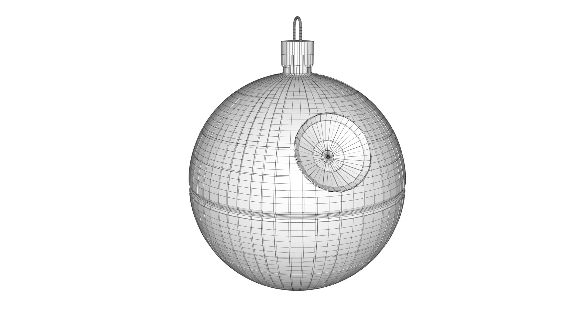 Christmas Tree Decoration Death Star 3D - TurboSquid 1647213